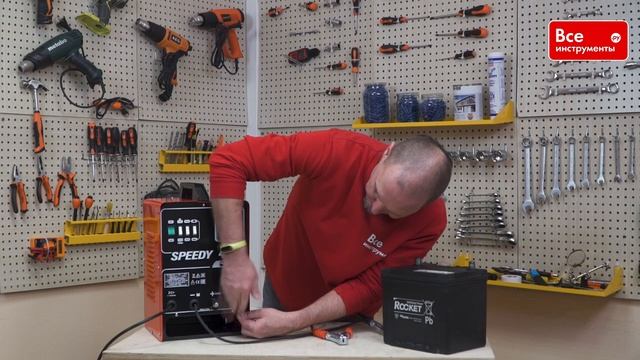 Обзор пуско-зарядного устройства HELVI SPEEDY 430 PORT