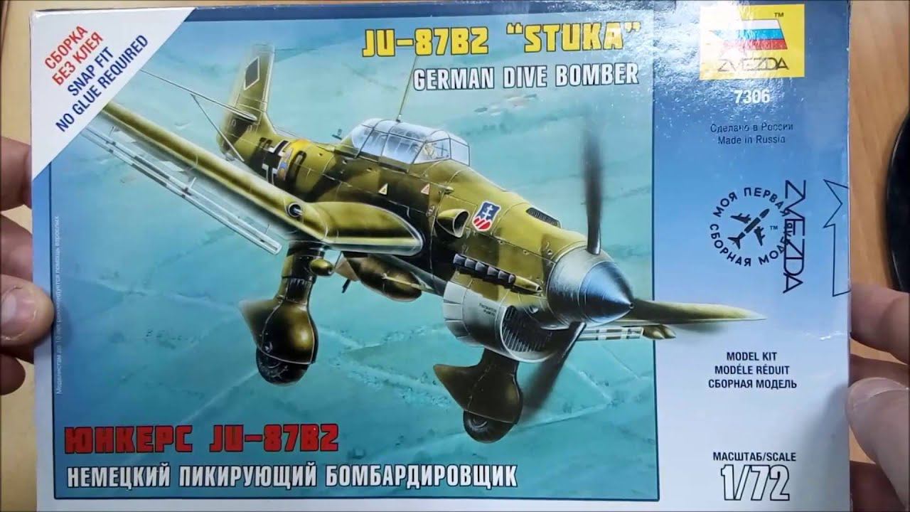 1/72 Zvezda Ju-87 B-2 "Stuka"