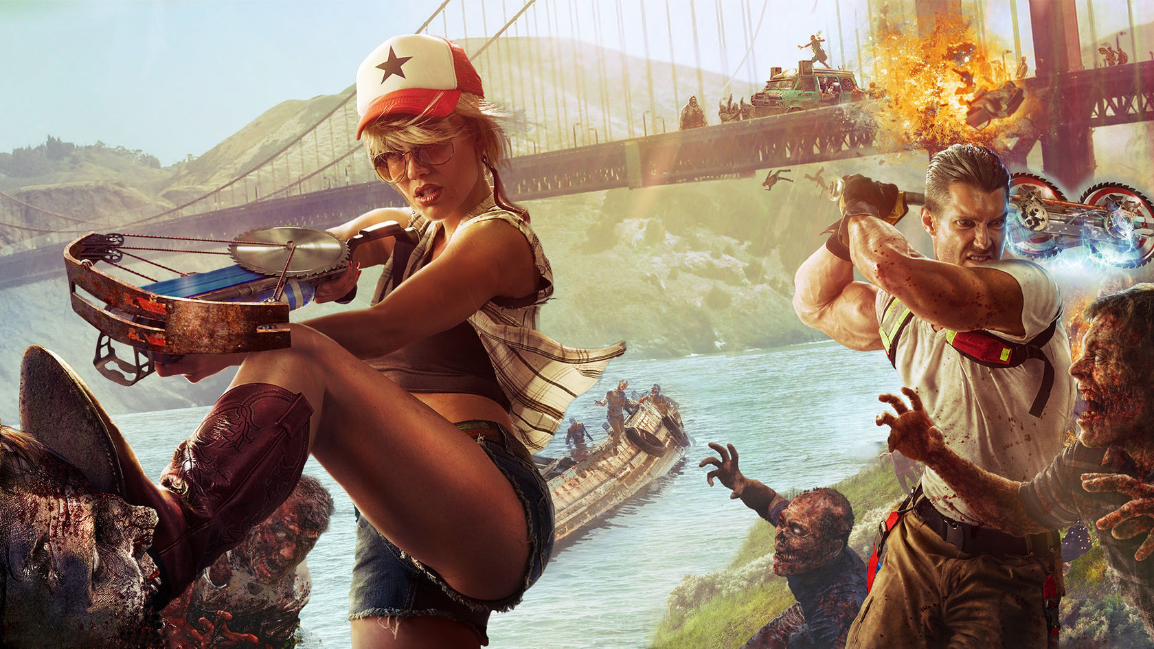 Dead Island 2 ? Большой русский трейлер 4К (Субтитры) ? Игра 2023 (Gamescom 2022)