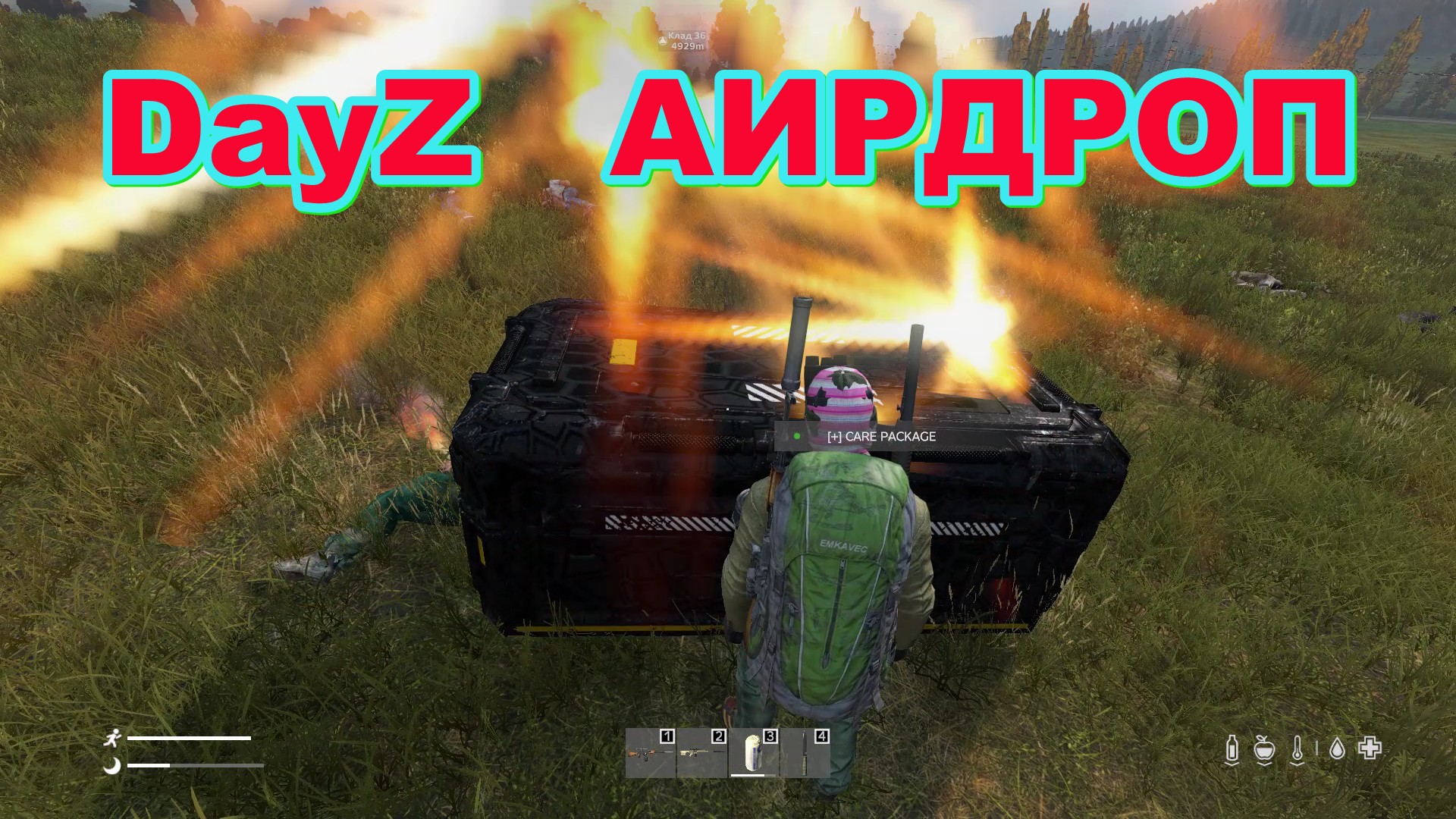 DayZ I Cold Night Chernarus I Аирдроп