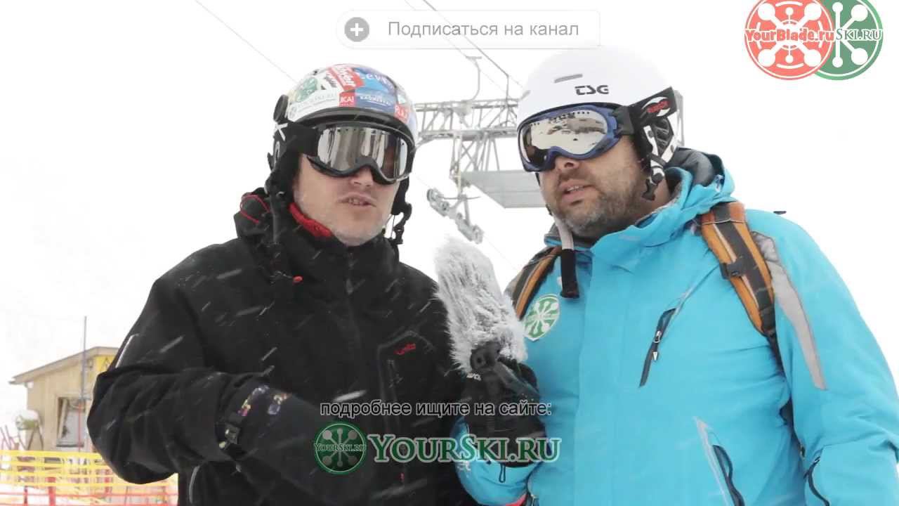 Как учить детей кататься на горных лыжах Часть 3.