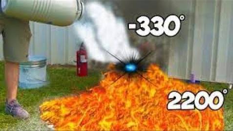 Самая Горячая Vs Самая Холодная Субстанция в Мире I MrBeast