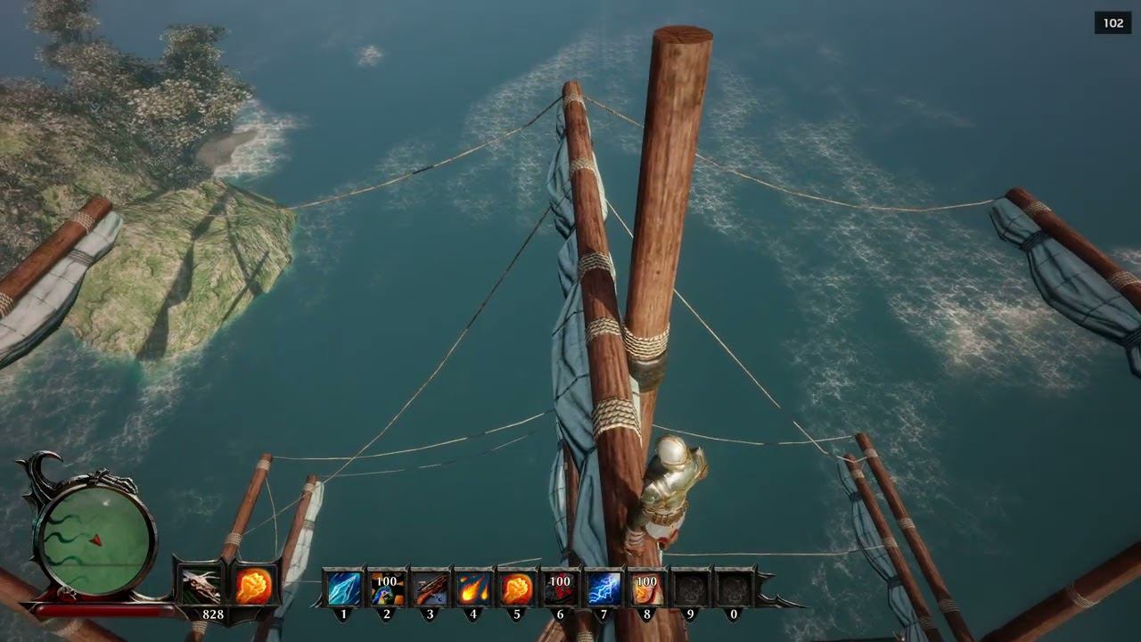 Risen 3 Titan Lords - свободная камера