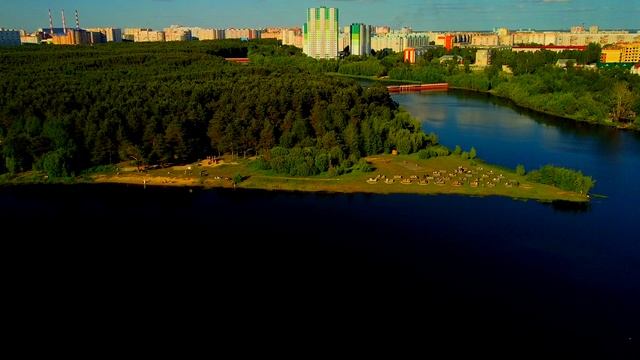 Сургут, июнь 2021. С высоты.