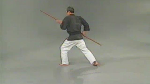 Окинавская техника работы с Бо. Ч 5