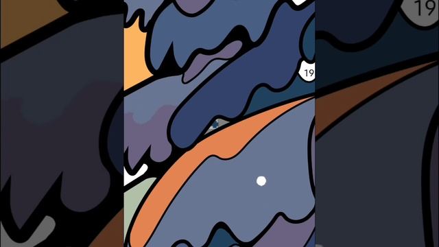 РАСКРАСКА №37 НОВОГОДНЯЯ НОЧЬ