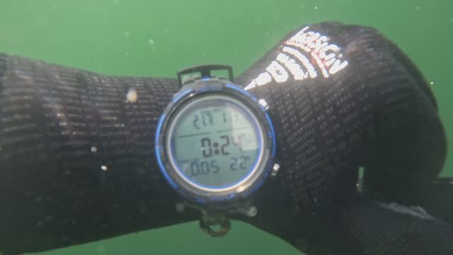 Нырок на 21 метр.