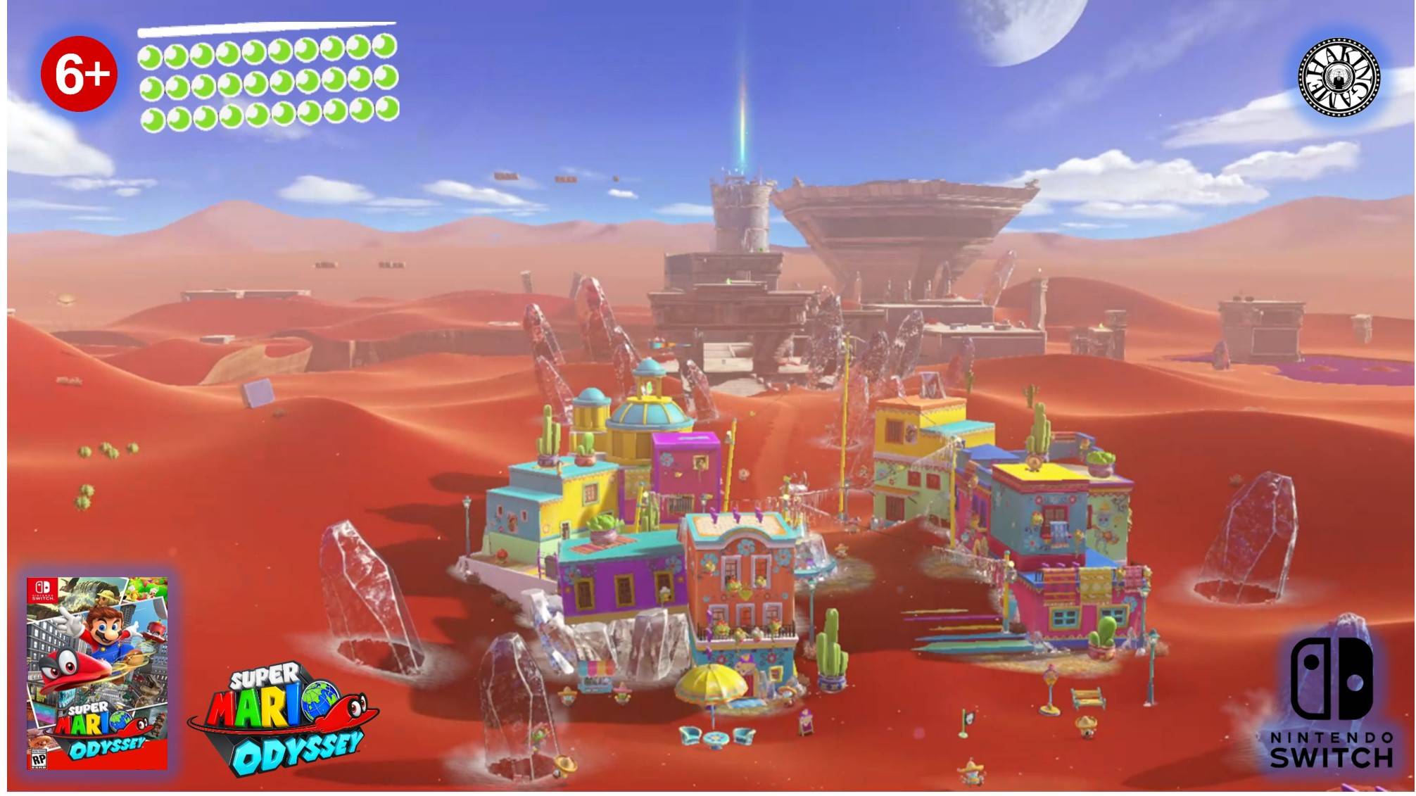 Первые 30 Лун Песчаного царства #1. Super Mario Odyssey 2017 RUS (Switch)