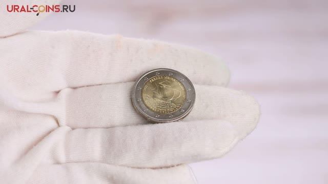 Португалия 2 евро 2011 год 500 лет со дня рождения Фернана Мендеса Пинто