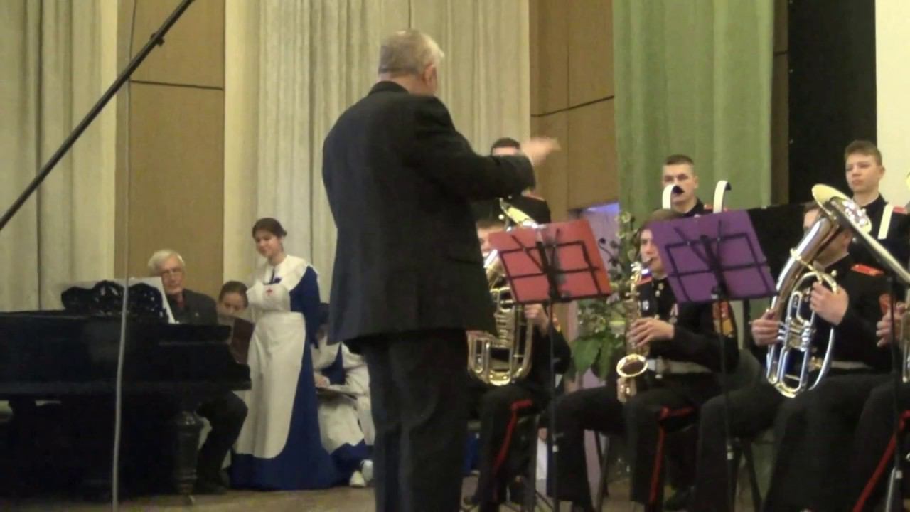 Выступление Духового оркестра в Госпитале