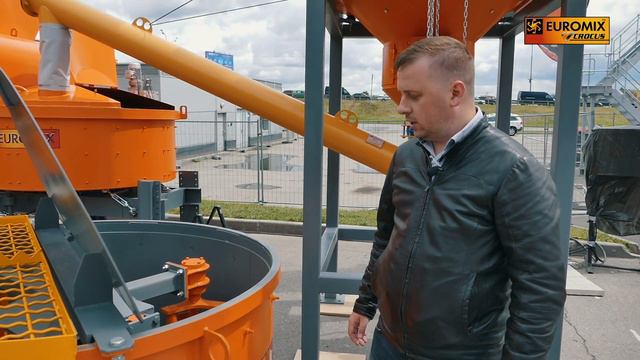 БЕТОНОСМЕСИТЕЛЬ РОТОРНО-ПЛАНЕТАРНОГО ТИПА EUROMIX 610.300M | Золотой активатор