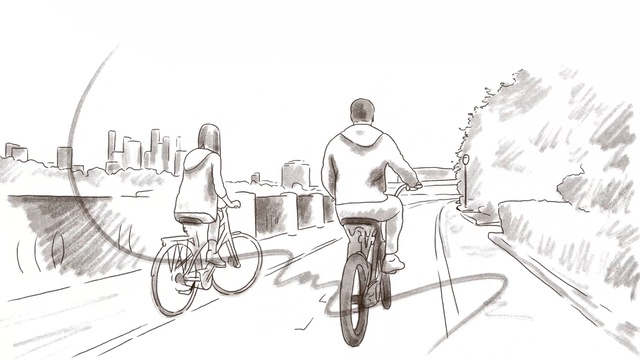 Анимация в стиле клипа A-ha "Take On Me" (Покадровая обрисовка по видео с доп. эффектами)