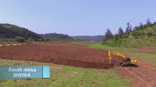 Экскаватор Sumitomo SH210-5. Южная Африка.