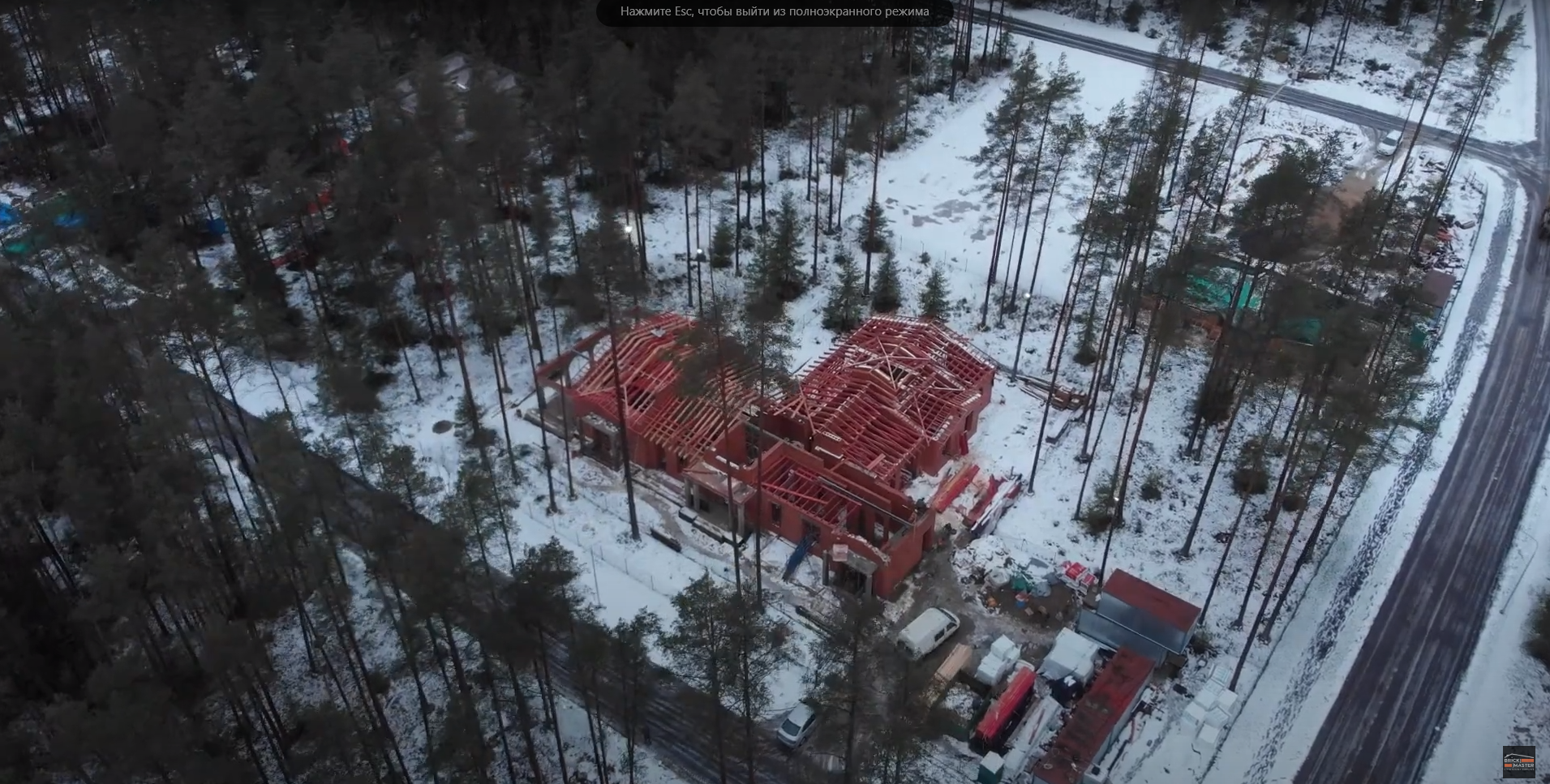 BrickMaster - строительство загородного дома из кирпича в коттеджном поселке Репино парк