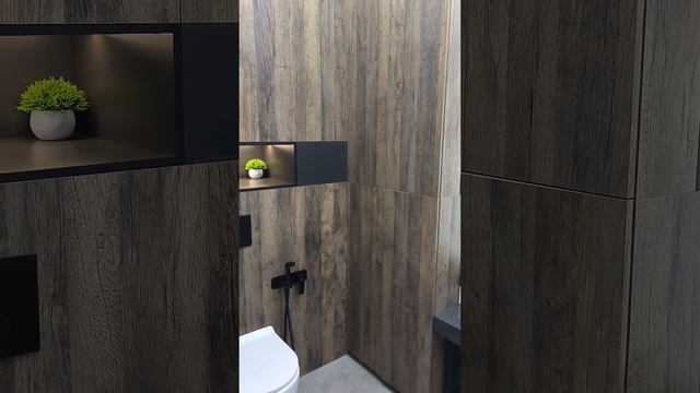 Красивая мебель в санузел на заказ. Производство мебели в Анапе M-STUDIO. #санузел #мебельназаказ