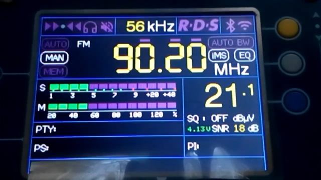 26.05.2023 17:02UTC, [Es+], Неидентифицированная станция, Испания, 90.2МГц