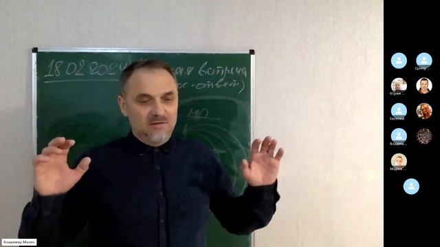 Матин В.В. 18.02.2024 Клубная встреча (вопрос - ответ)
