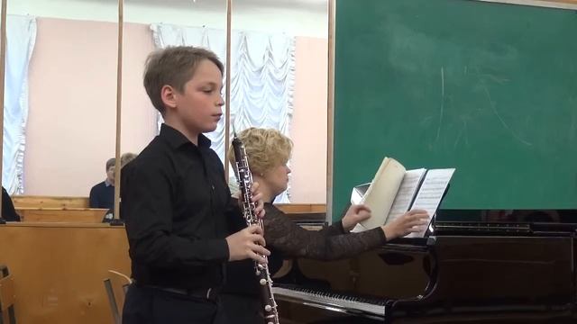 2016 • Г. Гендель • Соната для гобоя G-Moll (1 и 2 части)