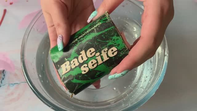 Мылю немецкое ретро мыло Bade Safe.