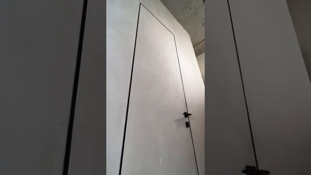 Скрытые двери под отделку