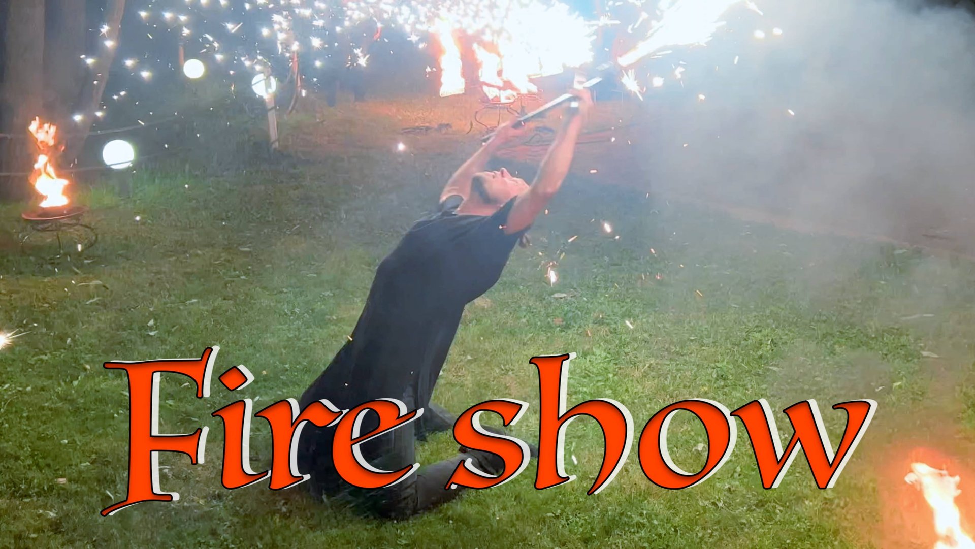 Fire show- Огненное шоу в Подмосковье.Файер-шоу Разновидность уличного перформанса