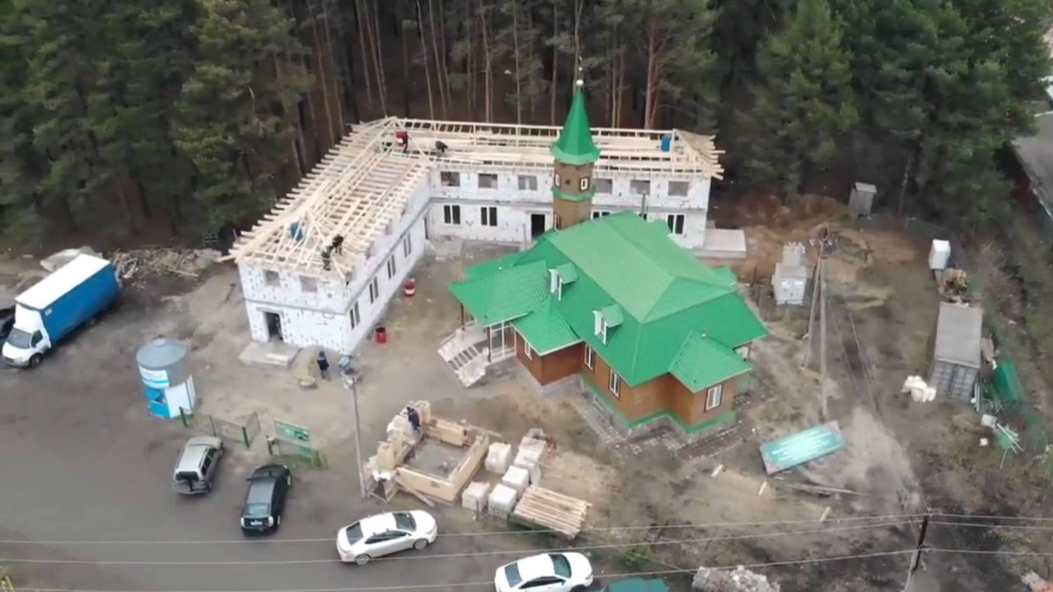 Строительство медресе. Обзор стройки от 7 ноября 2023 г. Казань #медресеахтам