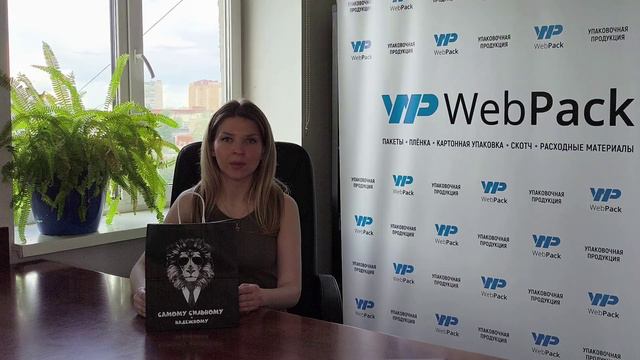 Крафт пакет с кручеными ручками, 250*220*120 (В*Ш*Г) мм, "Самому сильному"