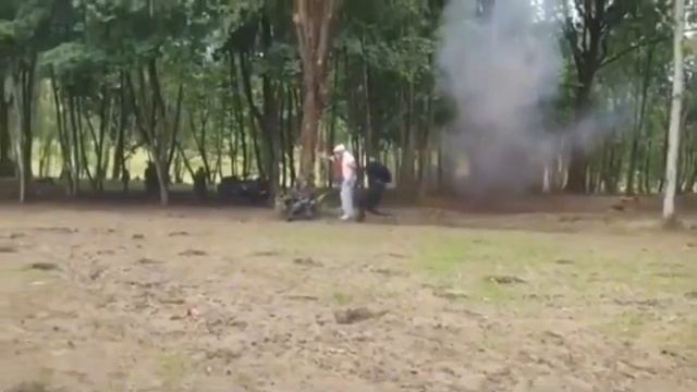 У белорусов генетическая память бить фашиста. Кадры реконструкции из Могилевской