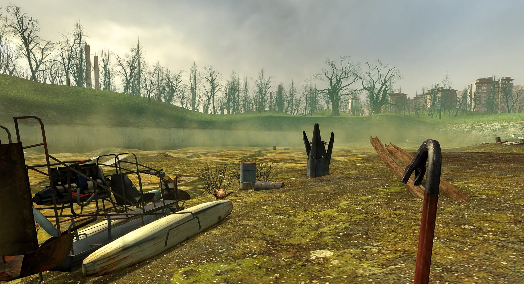 Прохождение Half life 2#Через каналы