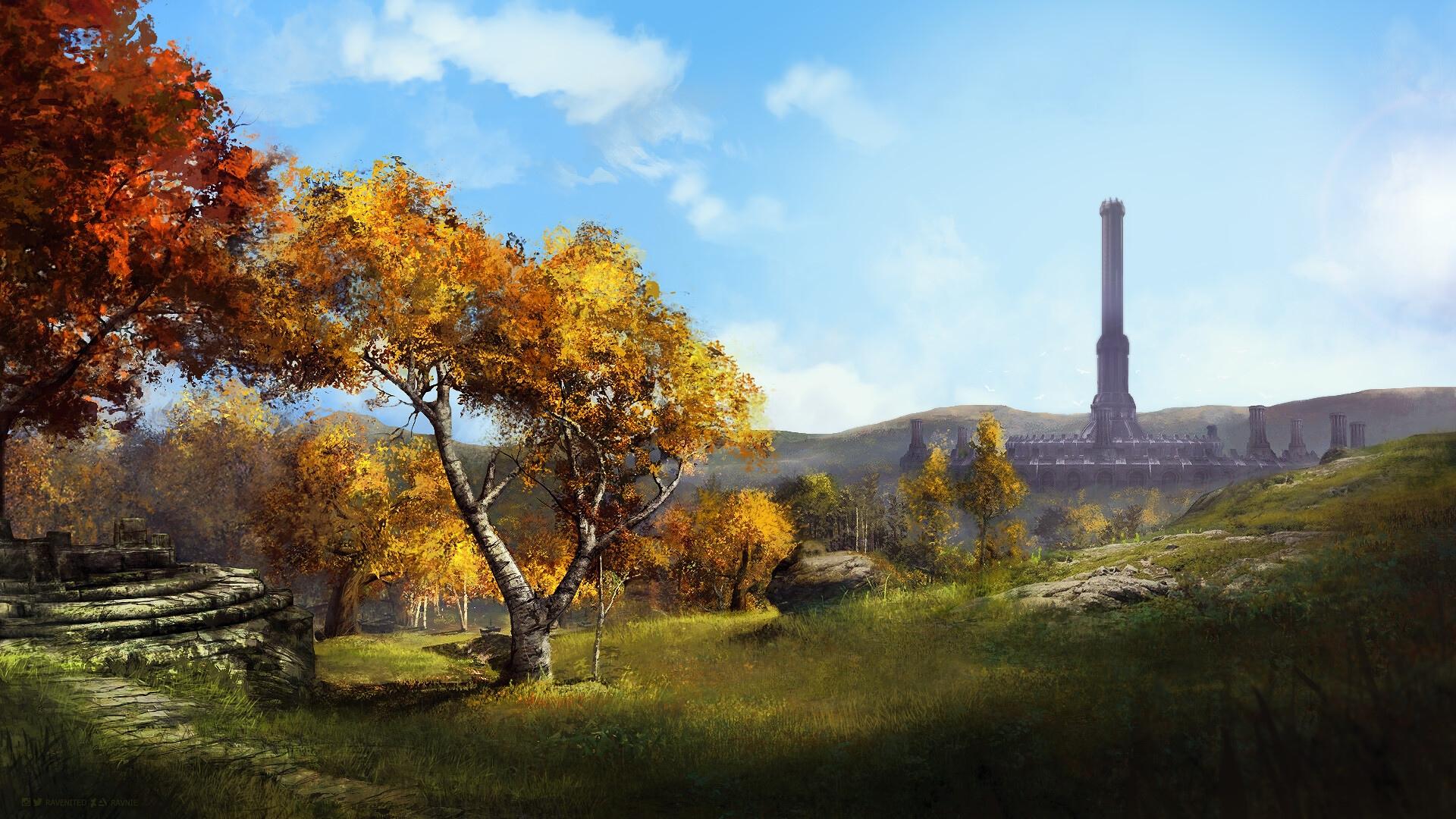 Oblivion - Music & Ambience - Towns.mp4