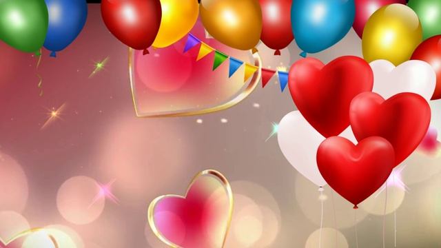 Футаж на день рождения!