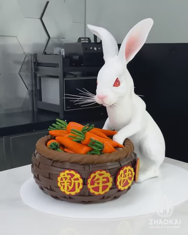 巧克力【玉兔迎春】   Chocolate Rabbit