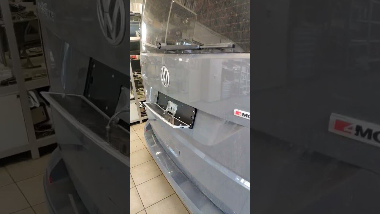 откидные номера VW #Multivan / #Caravella, управление с руля short #shorts