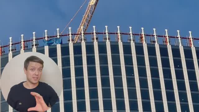 Новая 400 метровая башня в Москва-Сити
