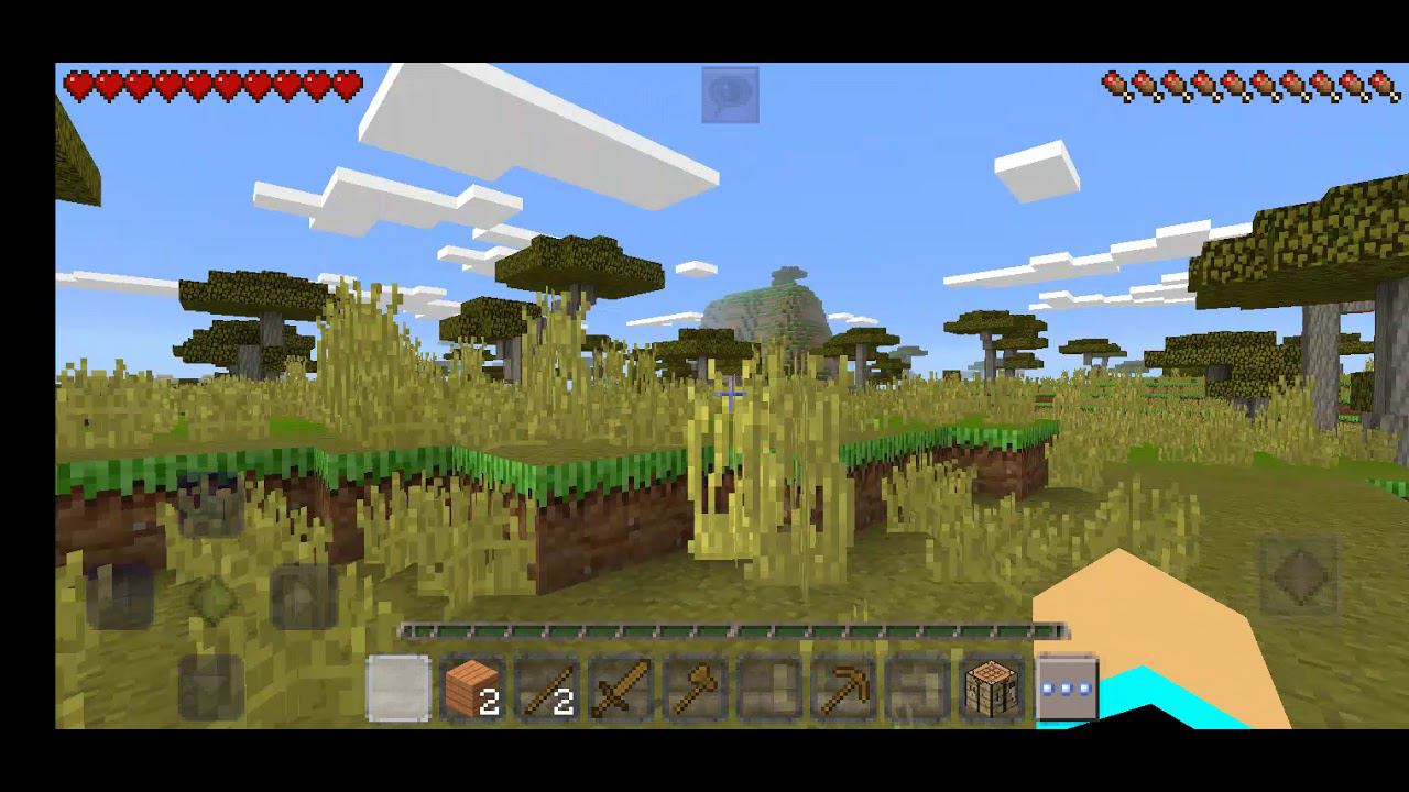 Выживаю вместе с кокосом 1 часть маинкрафт.