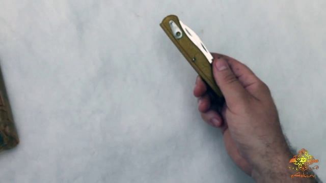 Нож складной 2х предметный Рыбак