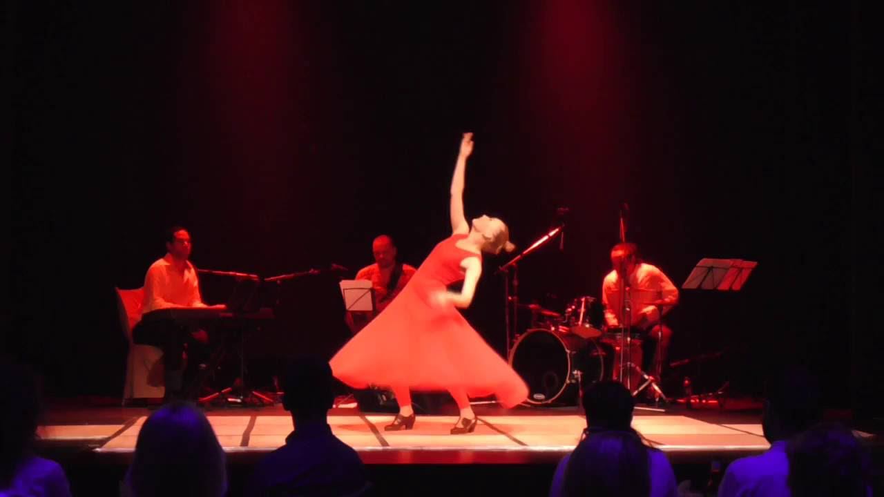 Afrotanginciano - fragmento del Concierto Jazz Flamenco en CAFE ART DUROV - MOSCU