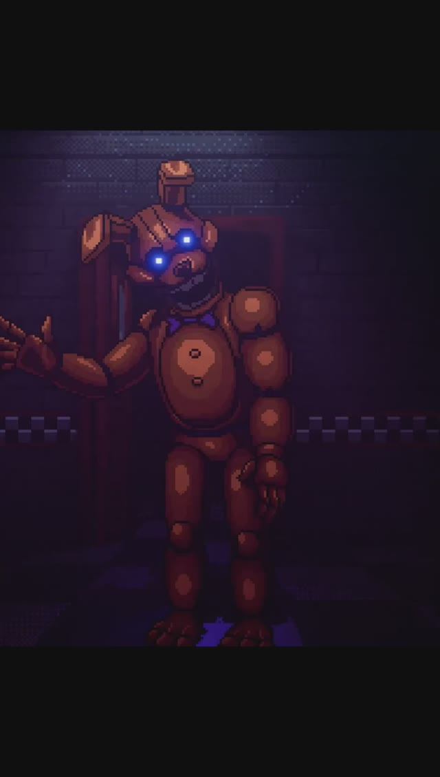 Лучшие моменты Five Nights at Freddy's Into the Pit (часть 1)  #short