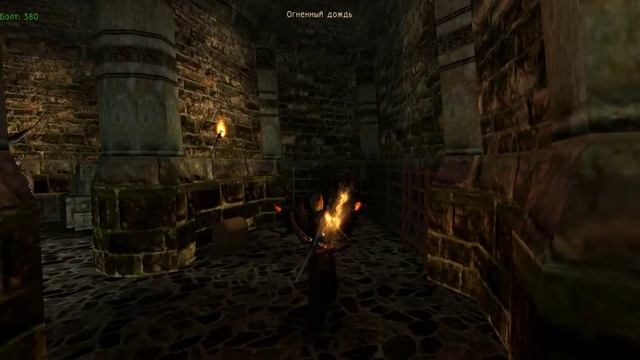 Gothic 2 X in 1.Часть 97.Амулет "Власть объединения".Демоны в Башня Ксардаса.Орк-Великан у Онара.