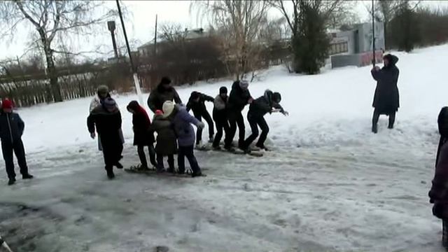 Парная ходьба на лыжах