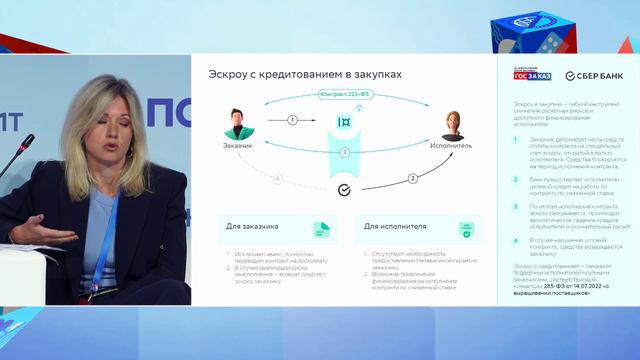 Сбер об успешной реализации эскроу по 214-ФЗ и предложении использовать его в госзакупках