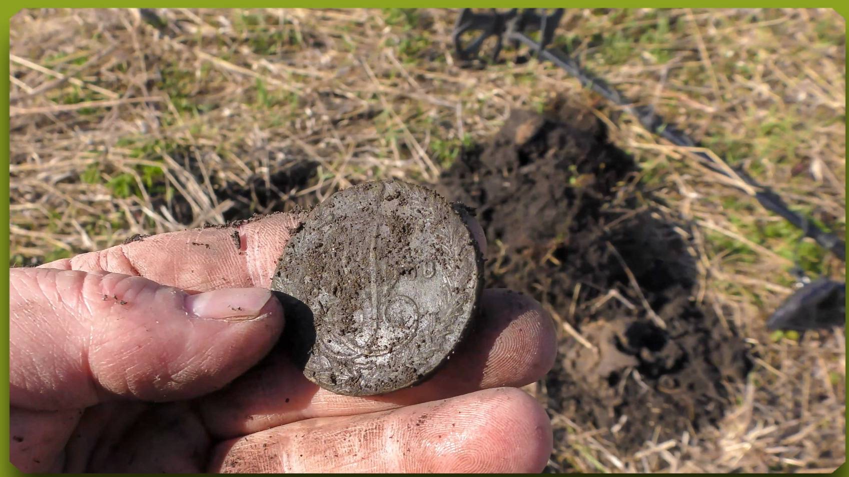 Екатерининские пятаки. Добиваю сладкие остатки. Архив 2023. #Коп 80.