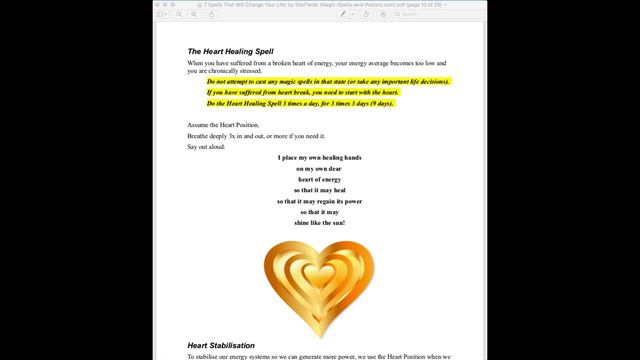 Семь заклинаний, которые изменят вашу жизнь - Часть 1