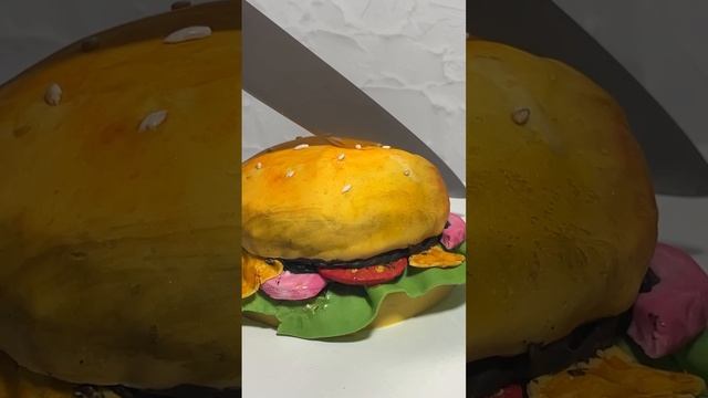 ТОРТ БУРГЕР ?| BURGER CAKE ?#торт #cake #cakedecorating