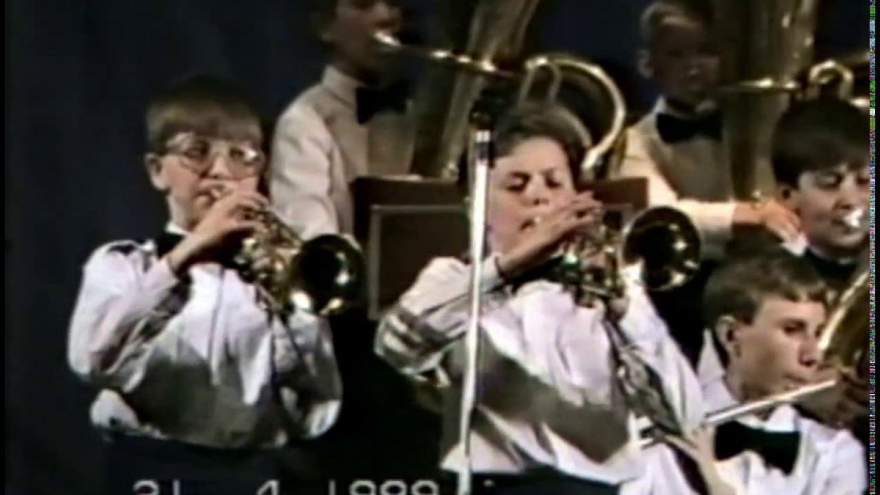 Концерт детского духового оркестра ДКиТ «Кристалл» - Саратов - 21.04.1989