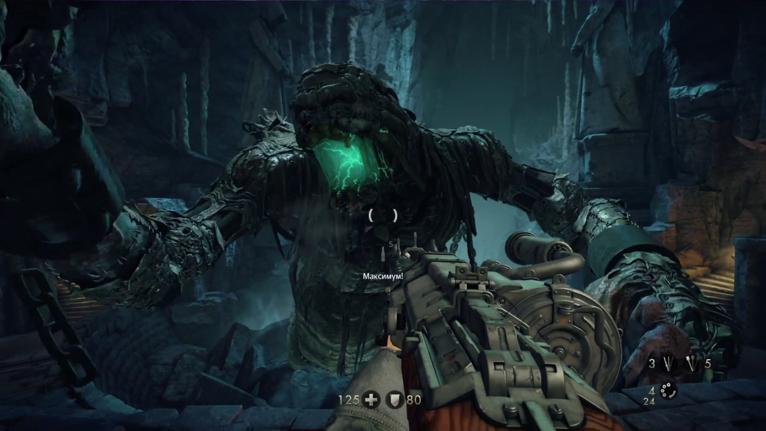 №9 Wolfenstein - The Old Blood Раскопки