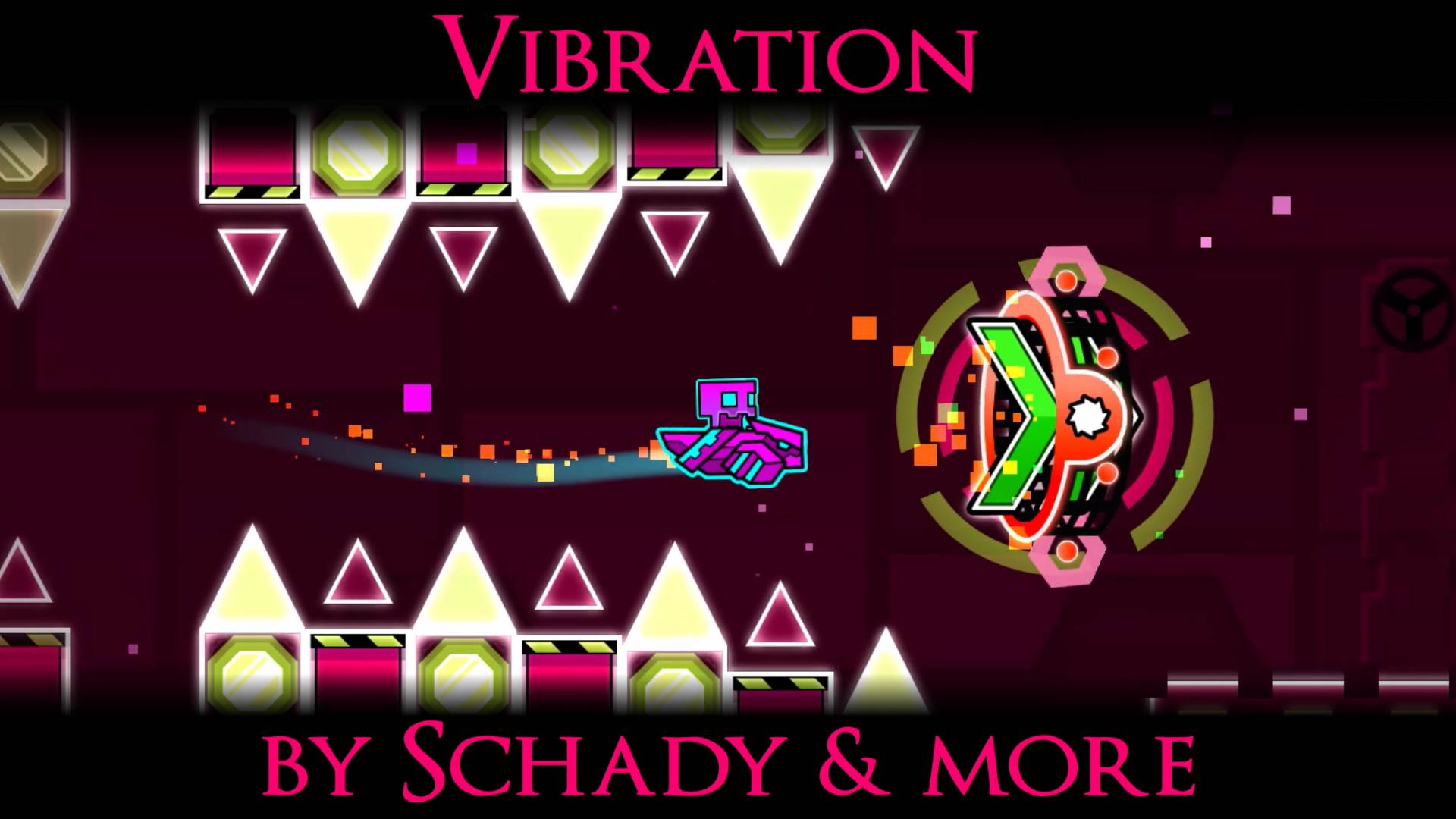 Vibration by Schady & more | Demon Gauntlet Levels | Geometry Dash