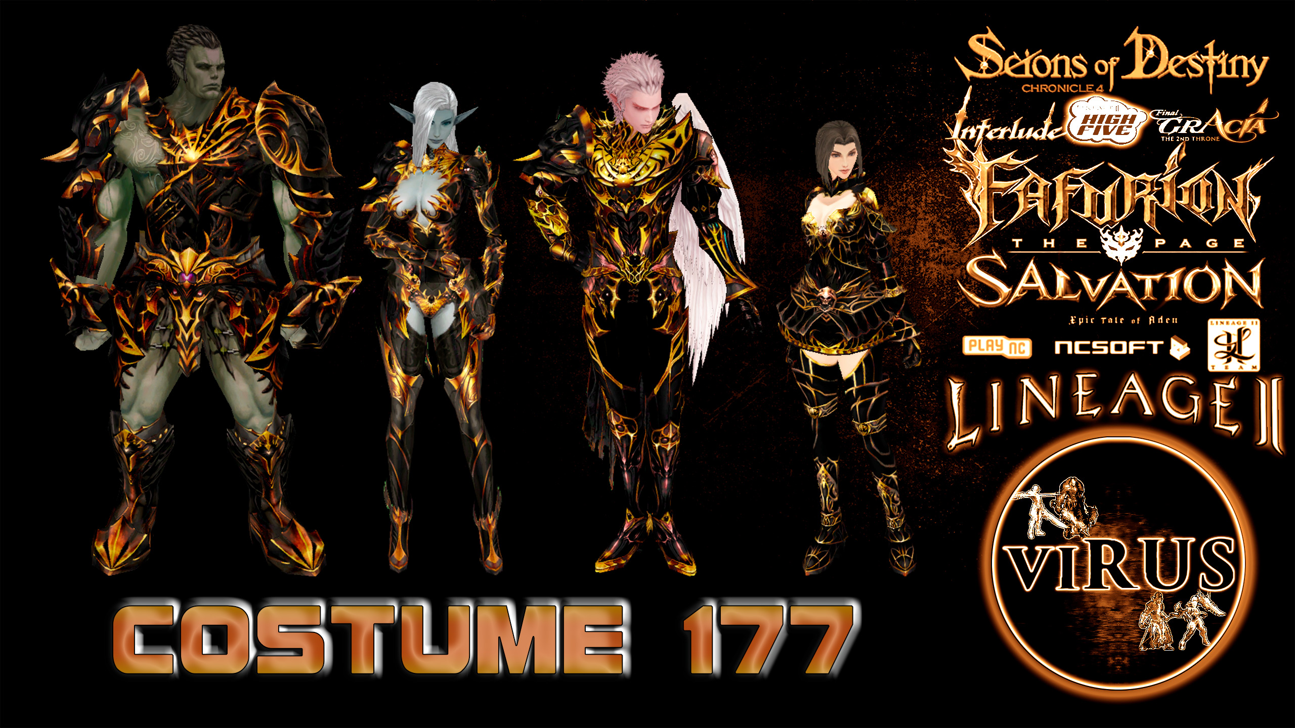 New Costumes. 177. LINEAGE II. Any Chronicles ◄√i®uS►