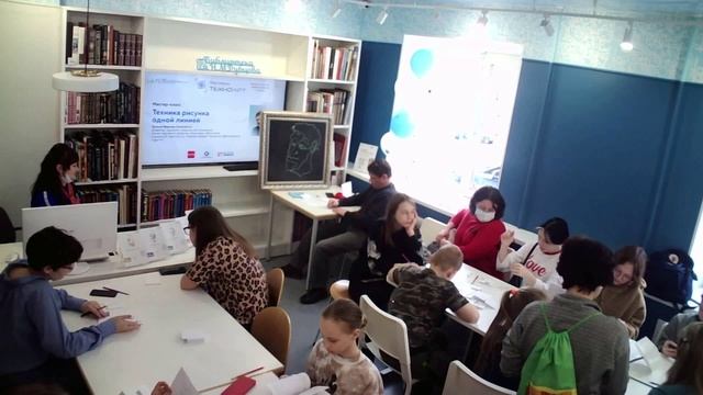 «Техника рисунка одной линией» - мастер-класс от Евгения Вирачева