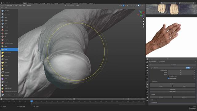 Creating a Hero Weapon for Games - Часть 18 - Body Fixes